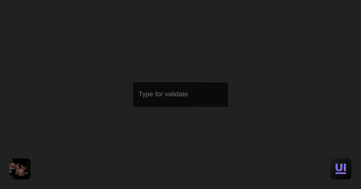 Input by marcos700x made with CSS | Uiverse.io