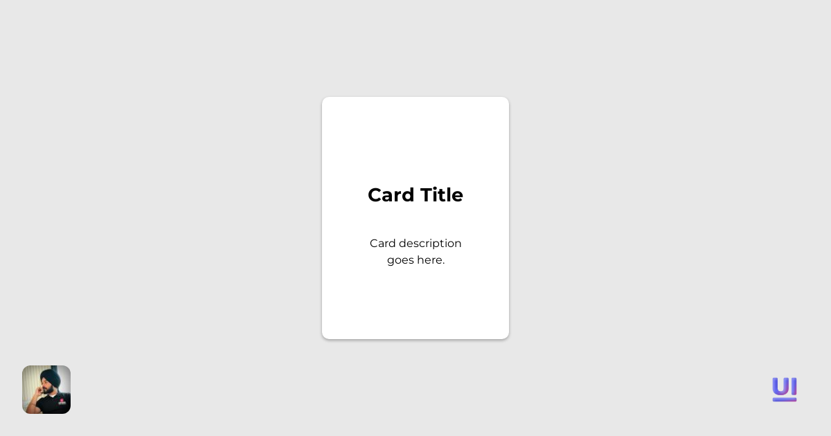 Card by Satwinder04 made with CSS | Uiverse.io