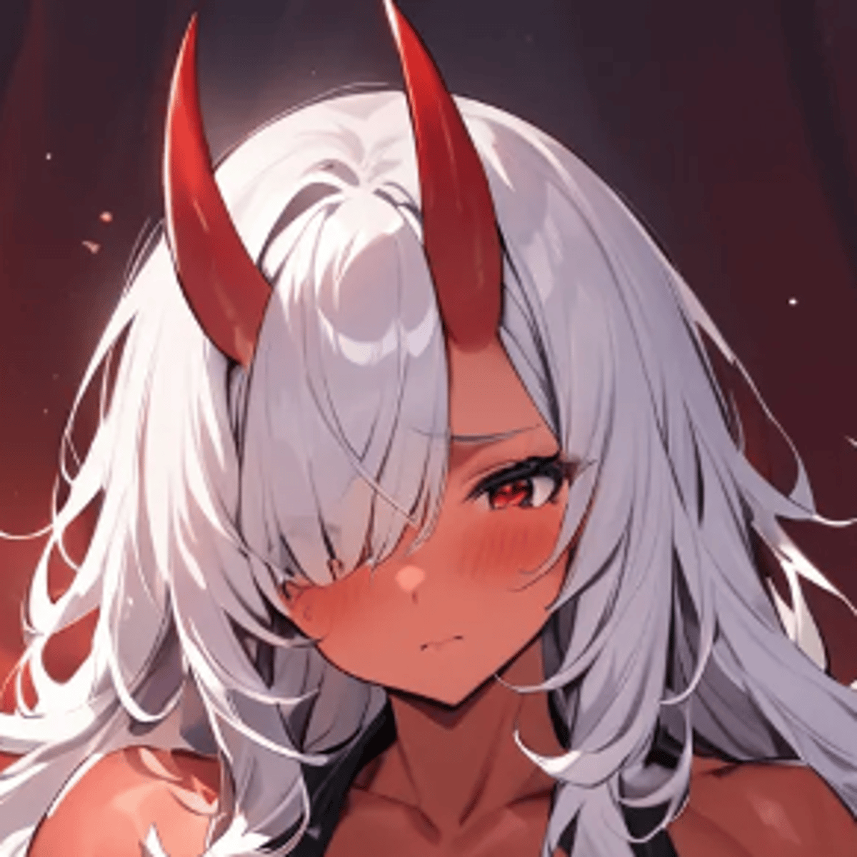 Shy Oni Girl | Dopple.ai