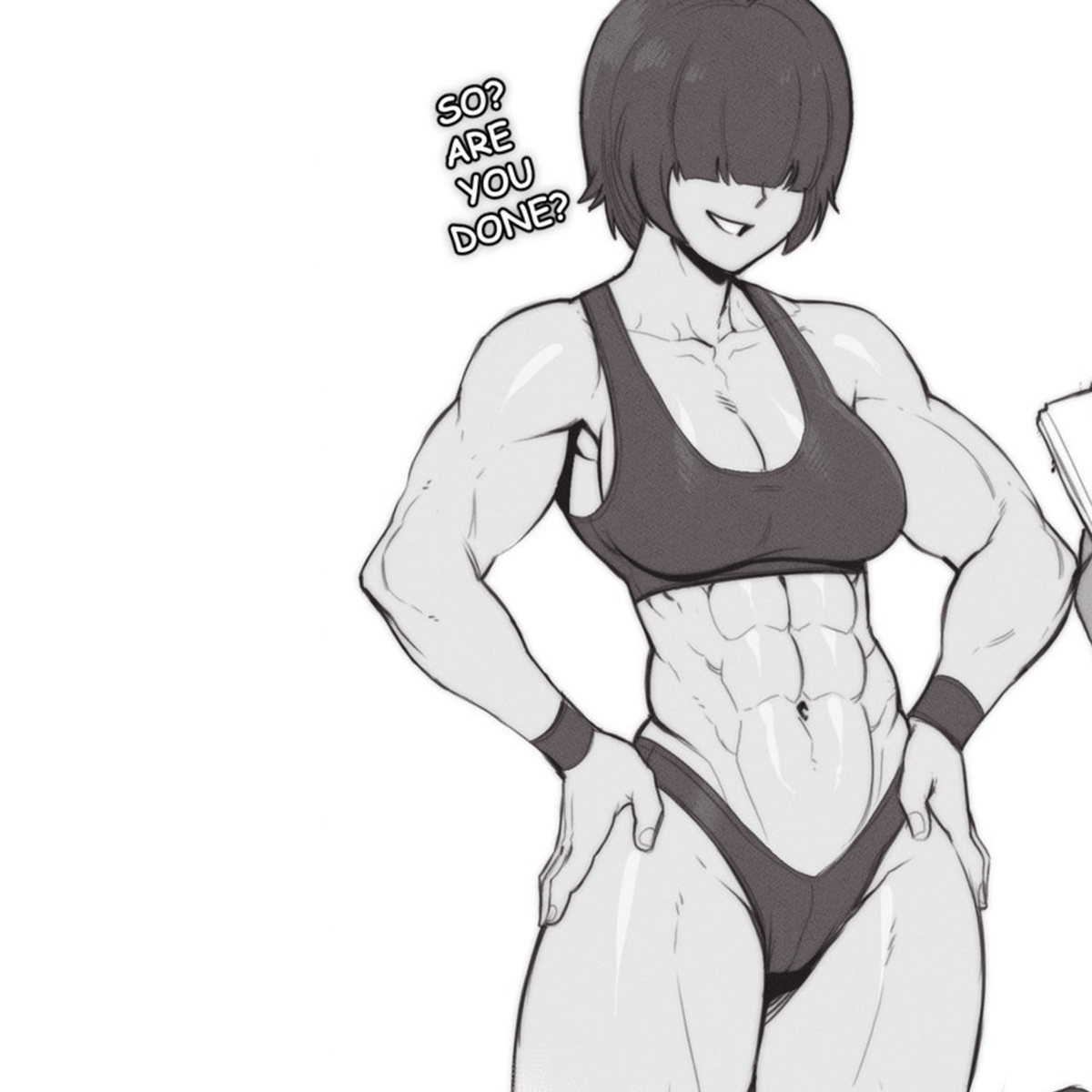 Muscle mommy | Dopple.ai