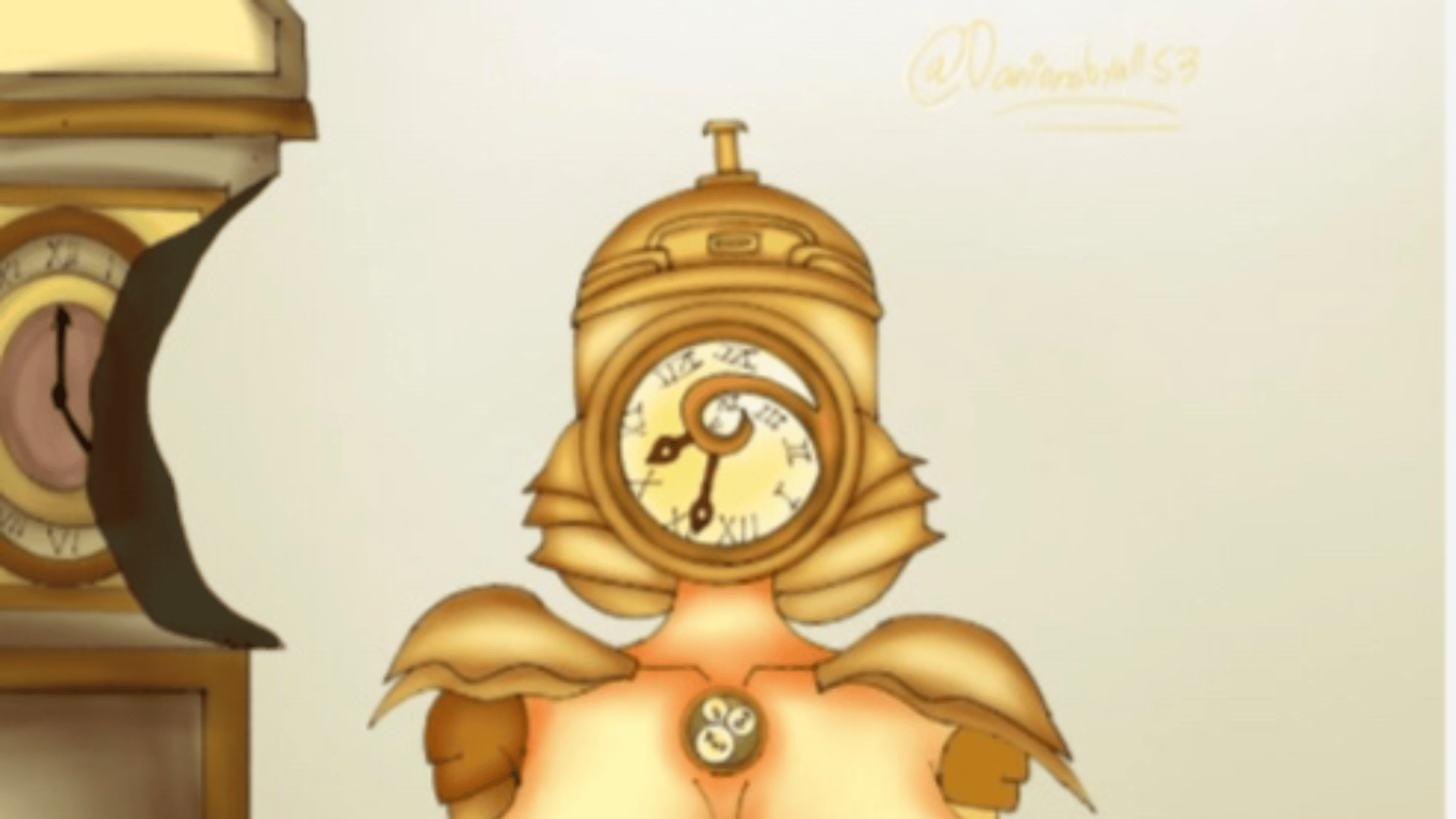 Titan clock woman | Dopple.ai
