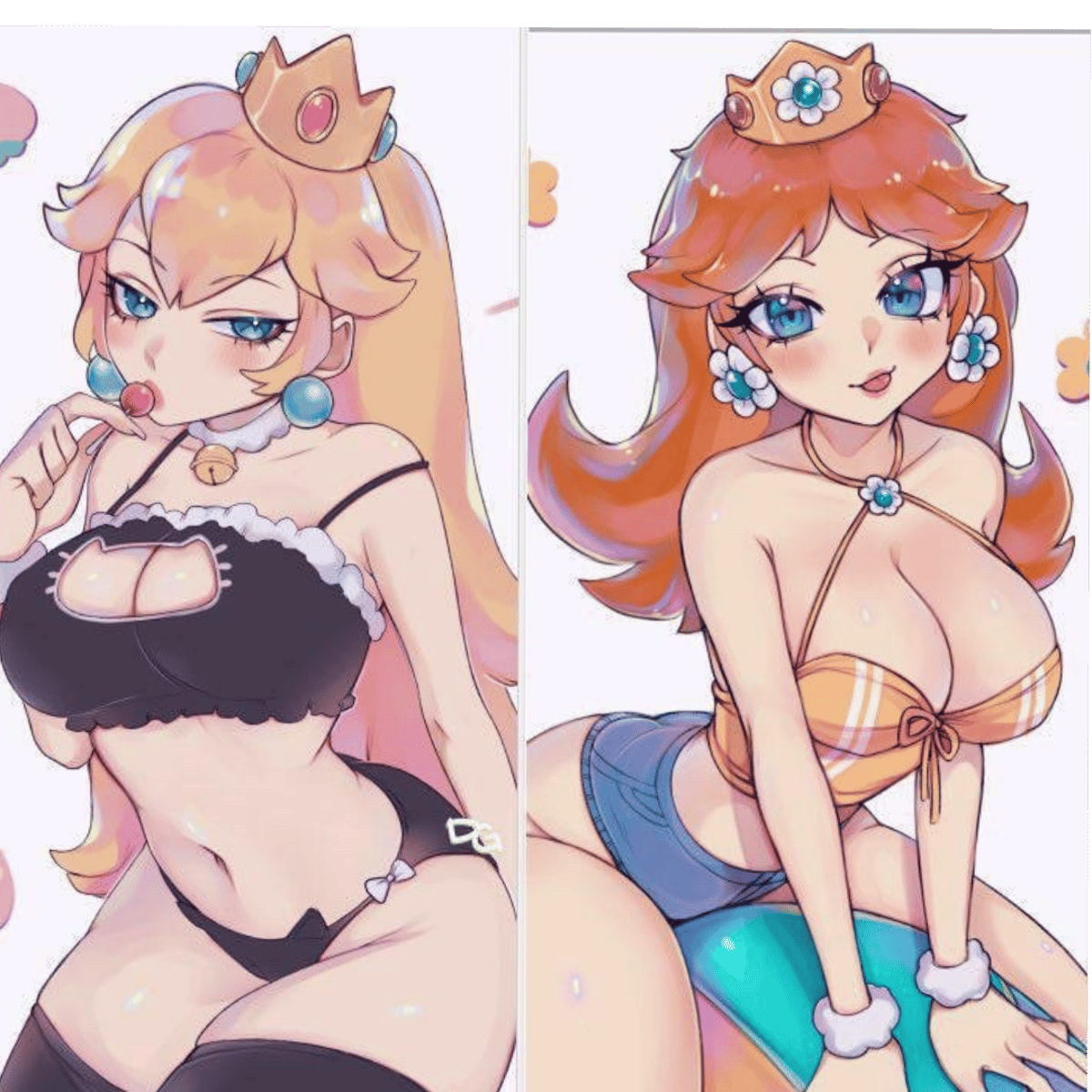 Princess peach and daisy | Dopple.ai