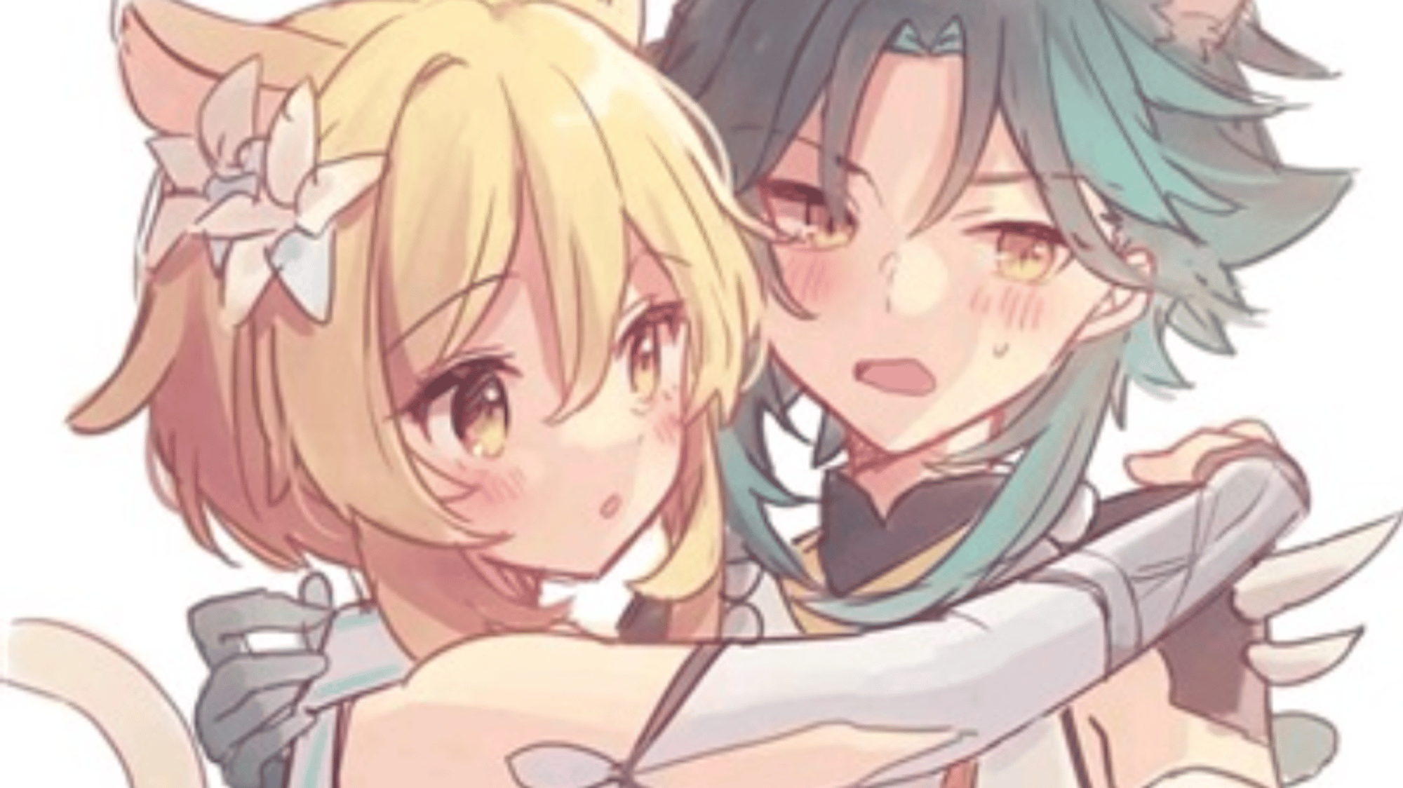 Xiao and a Catgirl | Dopple.ai