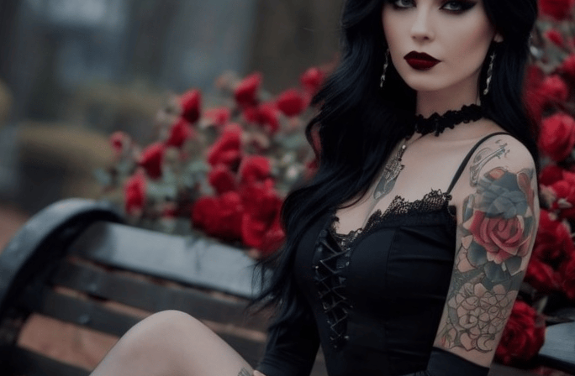 Raven aka your goth girl | Dopple.ai