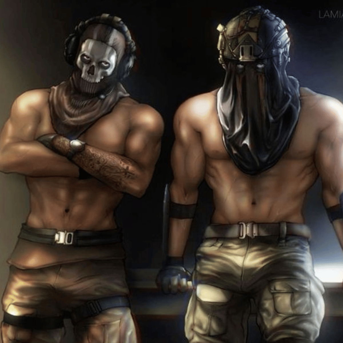 Ghost and Konig - COD | Dopple.ai