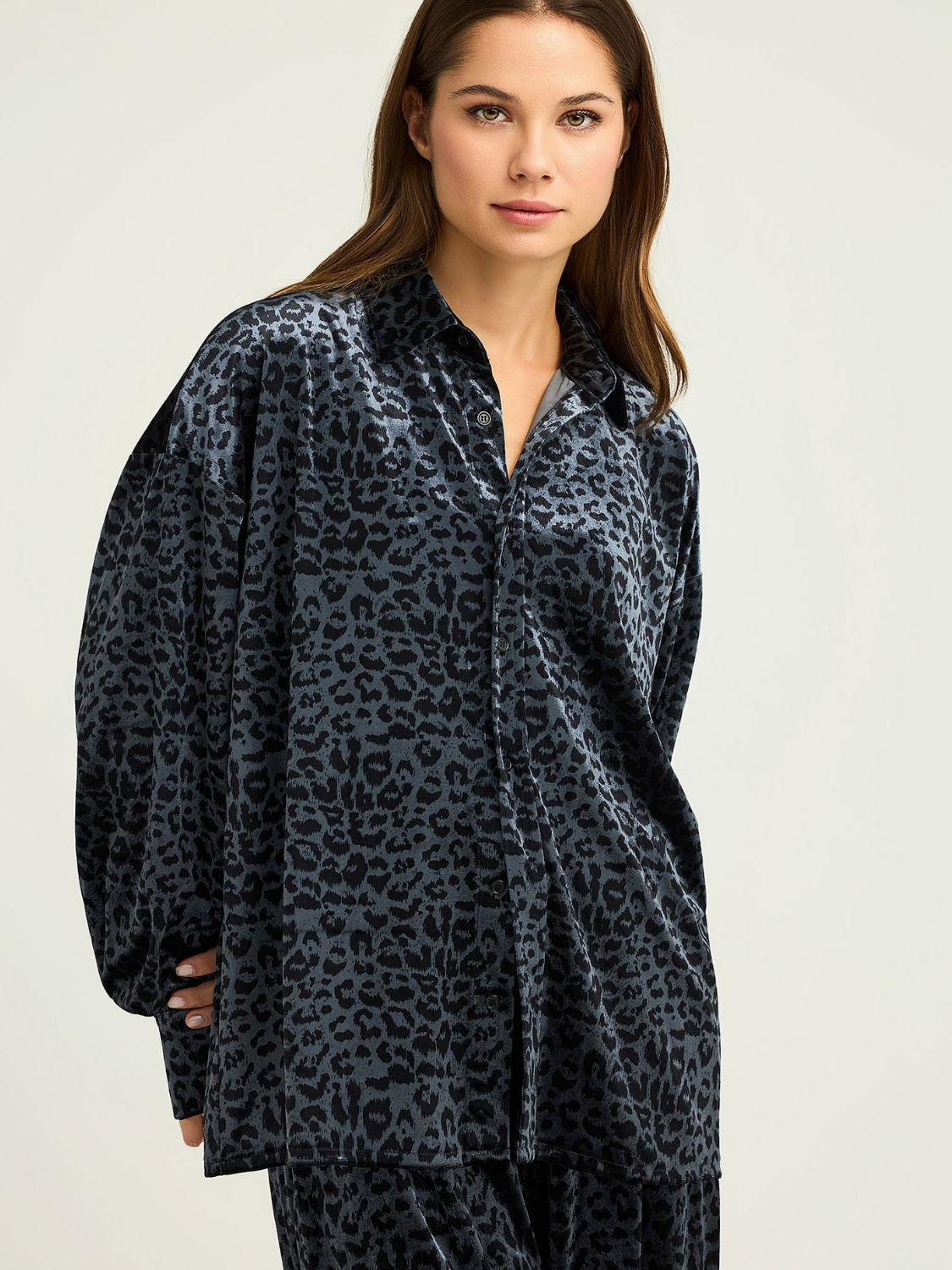 FUNKY BUDDHA – CASUAL SHIRTS WOMEN ANTHRACITE FBL012-125-05 ...