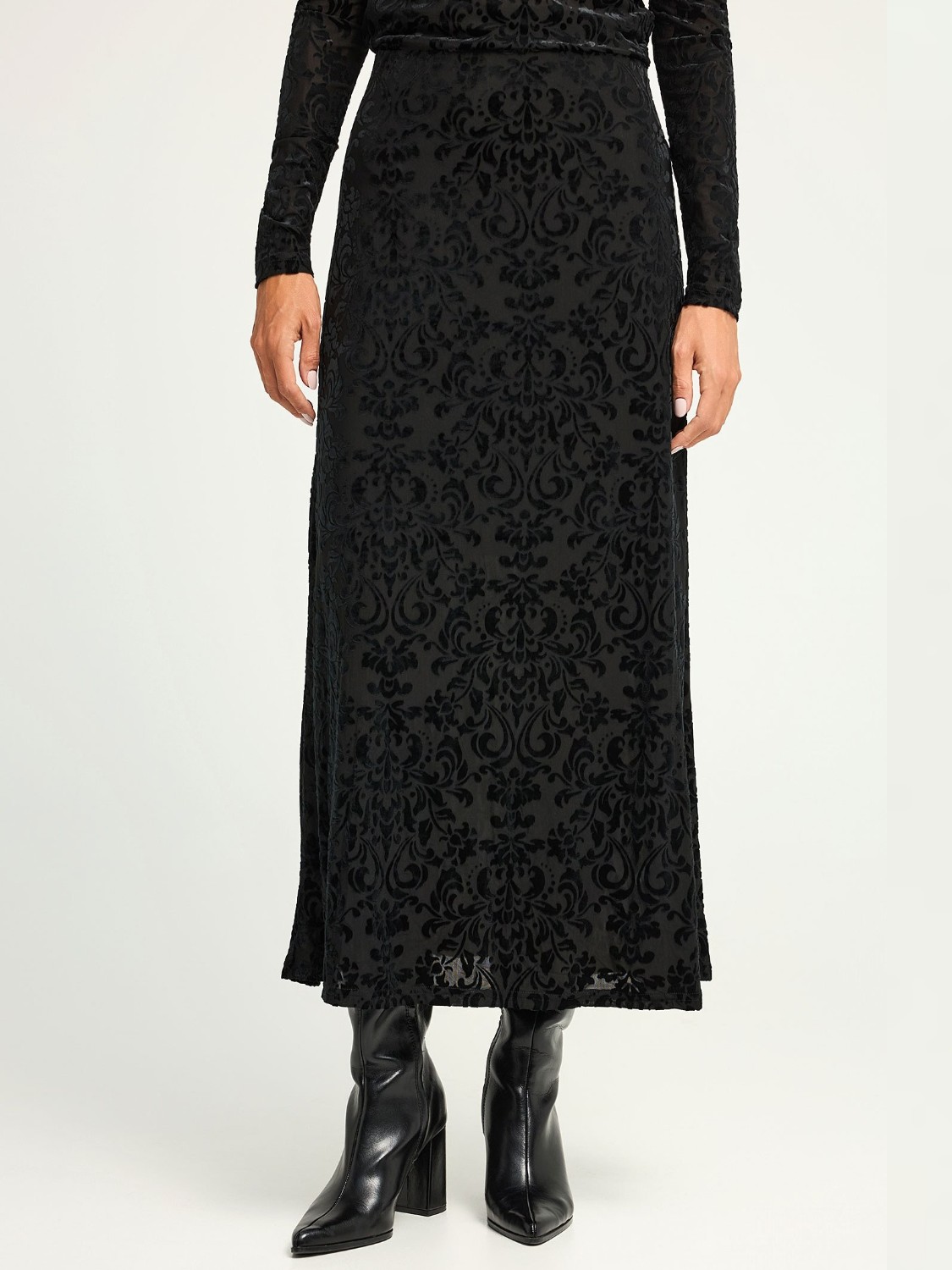FUNKY BUDDHA – MIDI/MAXI SKIRTS WOMEN BLACK FBL012-128-14 ...