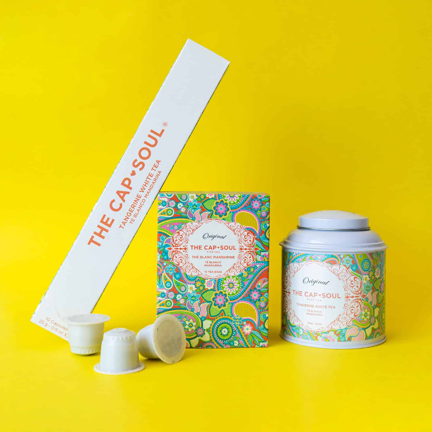 Té Blanco Mandarina | Suave y Refrescante - The CapSoul México