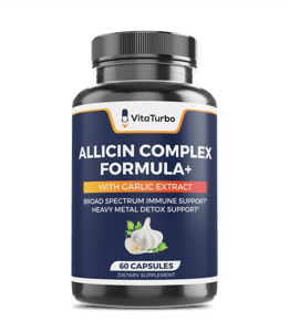 Allicin Complex Formula 60 Capsules 856mg Per Serving Vitaturbo