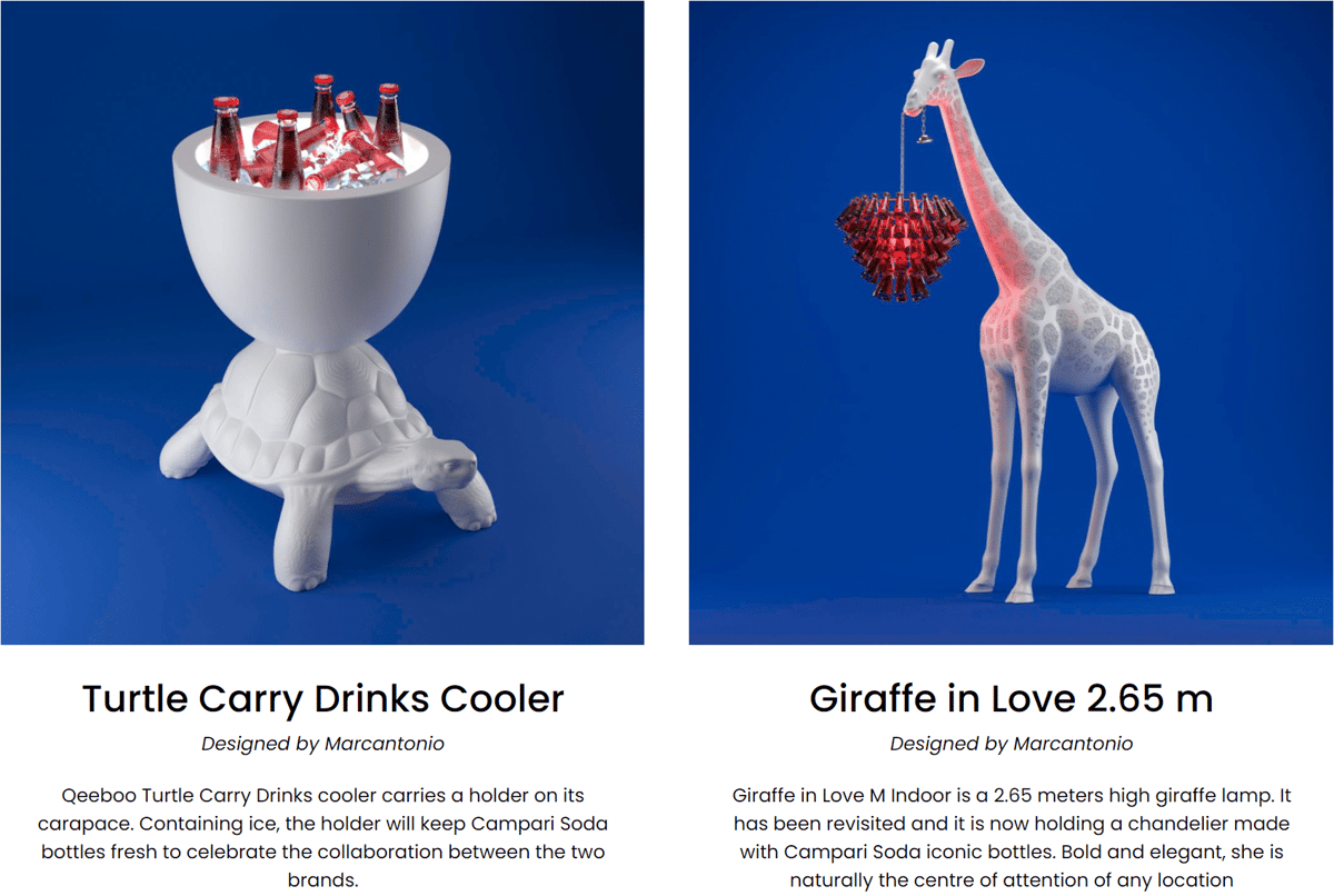 래빗 체어 라지 레드 Rabbit Chair Large Red - qeeboo 퀴부 한국공식독점수입원