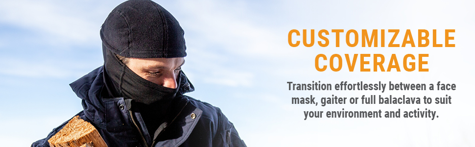 Convertible Balaclava (6445) | RefrigiWear Convertible Balaclava (6445) | RefrigiWear