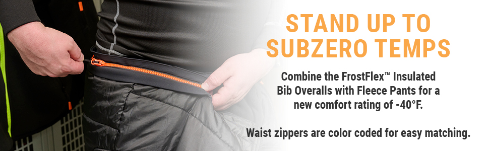 FrostFlex™ Insulated Bib Overalls - Gear for Freezers & Coolers FrostFlex™ Insulated Bib Overalls - Gear for Freezers & Coolers