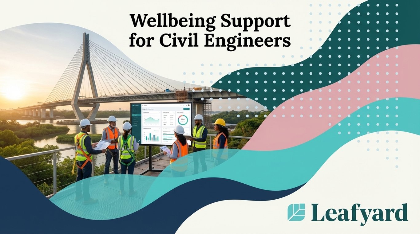 Wellbeing Support for Civil Engineers | Leafyard
