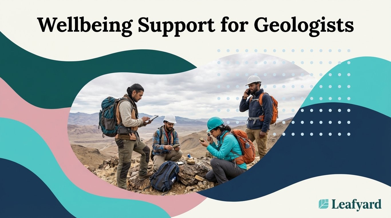 Wellbeing Support for Geologists | Leafyard