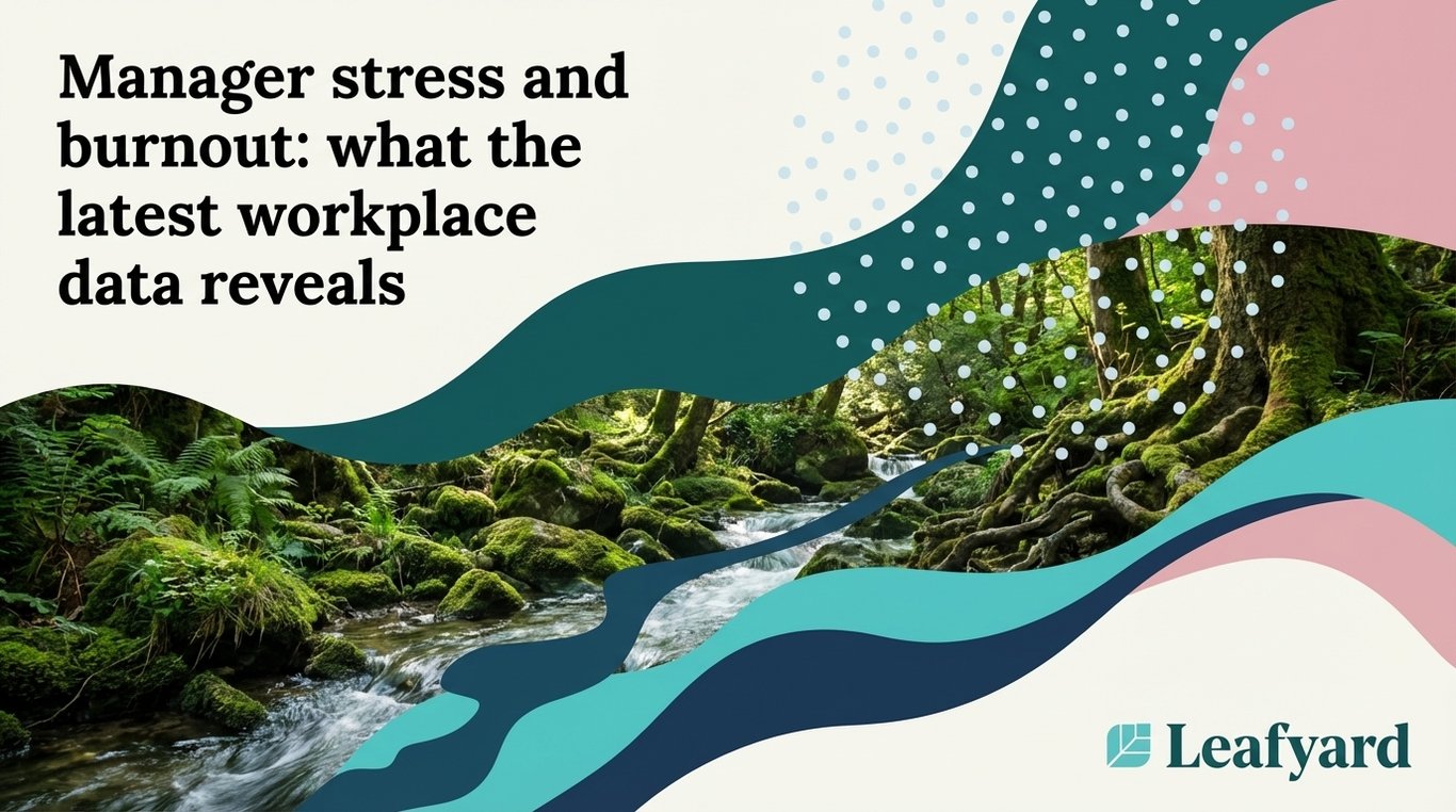 Manager stress and burnout: what the latest workplace data reveals ...