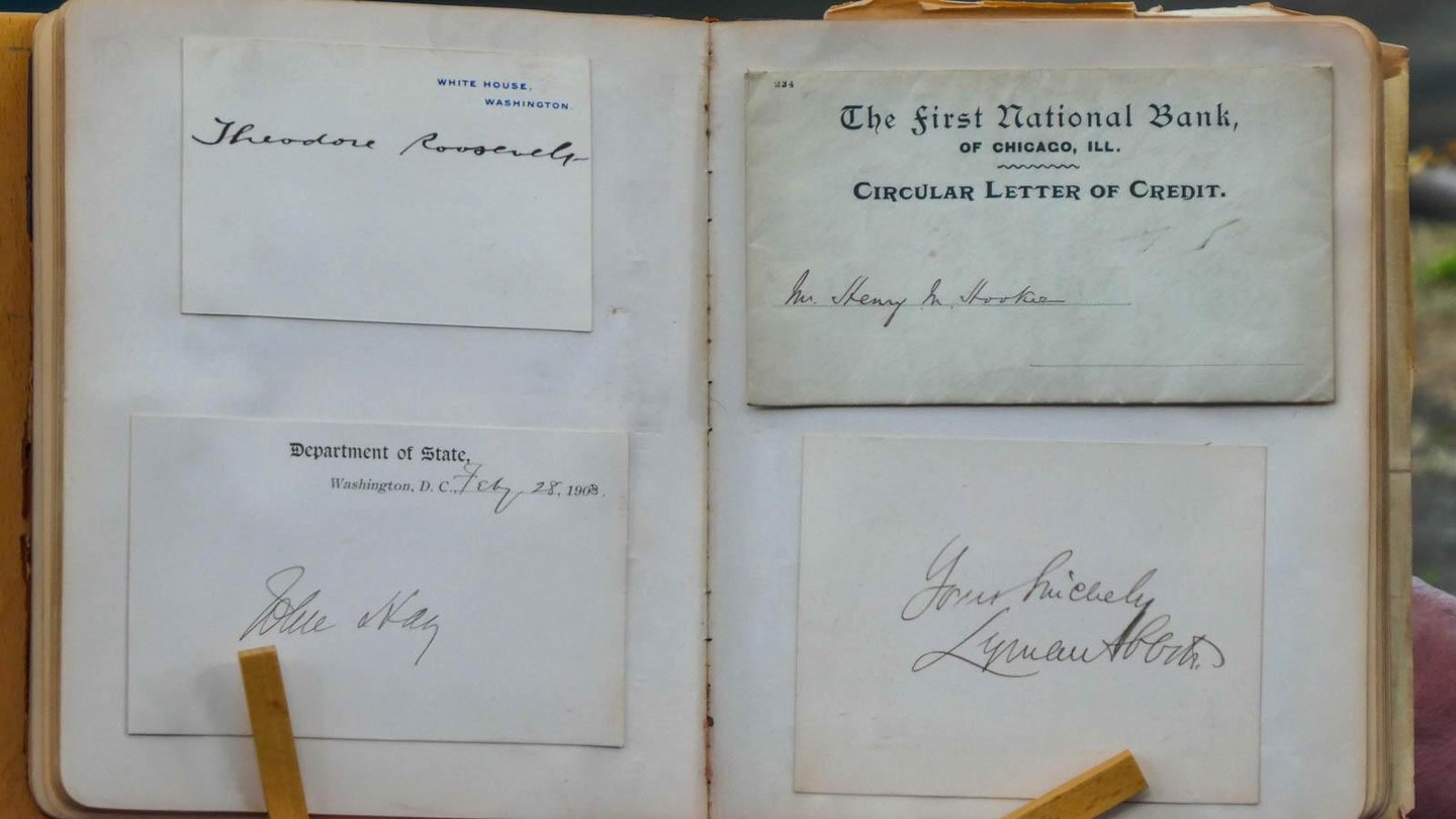 Appraisal: Autograph Book, ca. 1900 – WABE