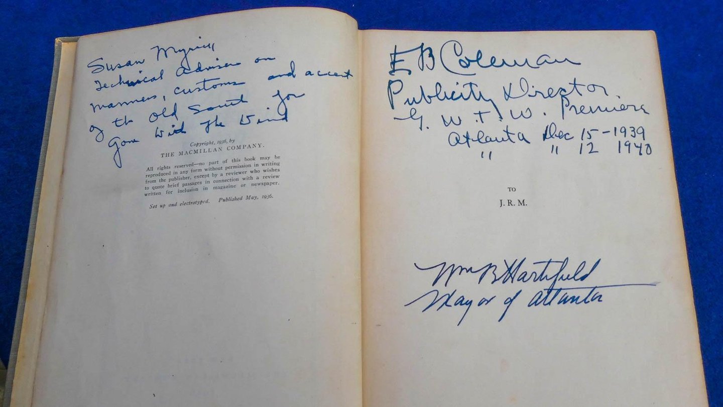 Appraisal: Signed 1936 “Gone With the Wind” First Edition – WABE