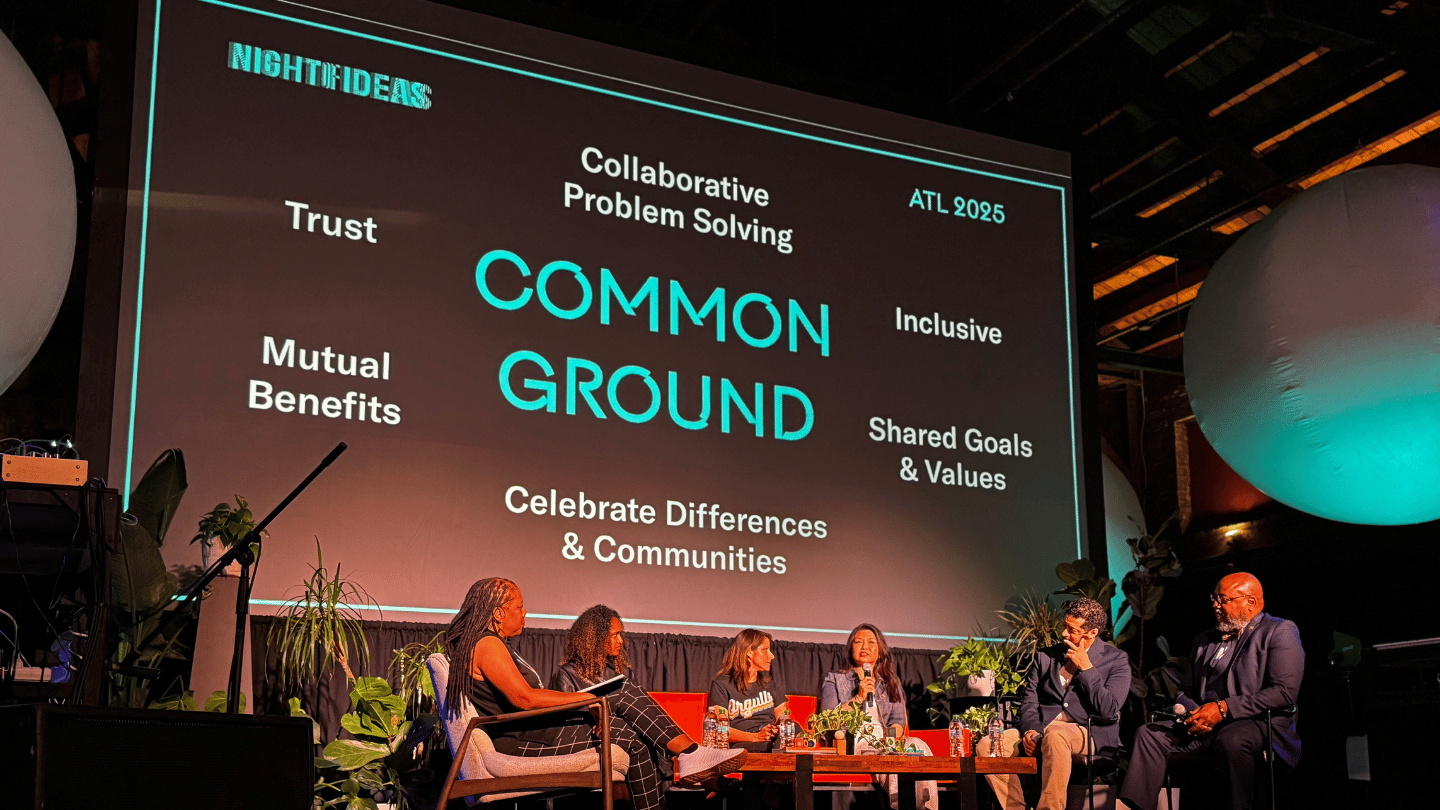 Night of Ideas: How can Atlanta communities work together to foster ...