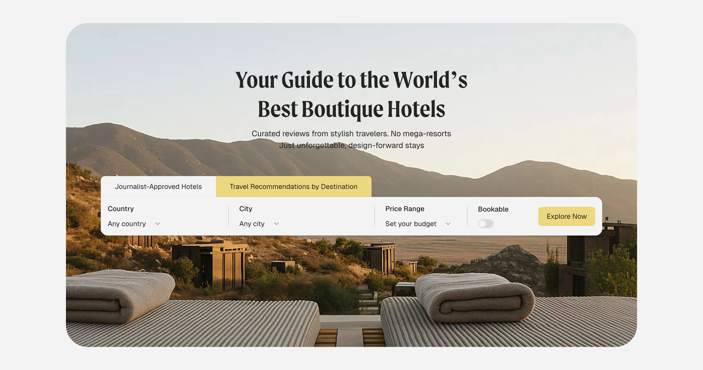 Hotels Above Par | Boutique Hotels & Travel Guides