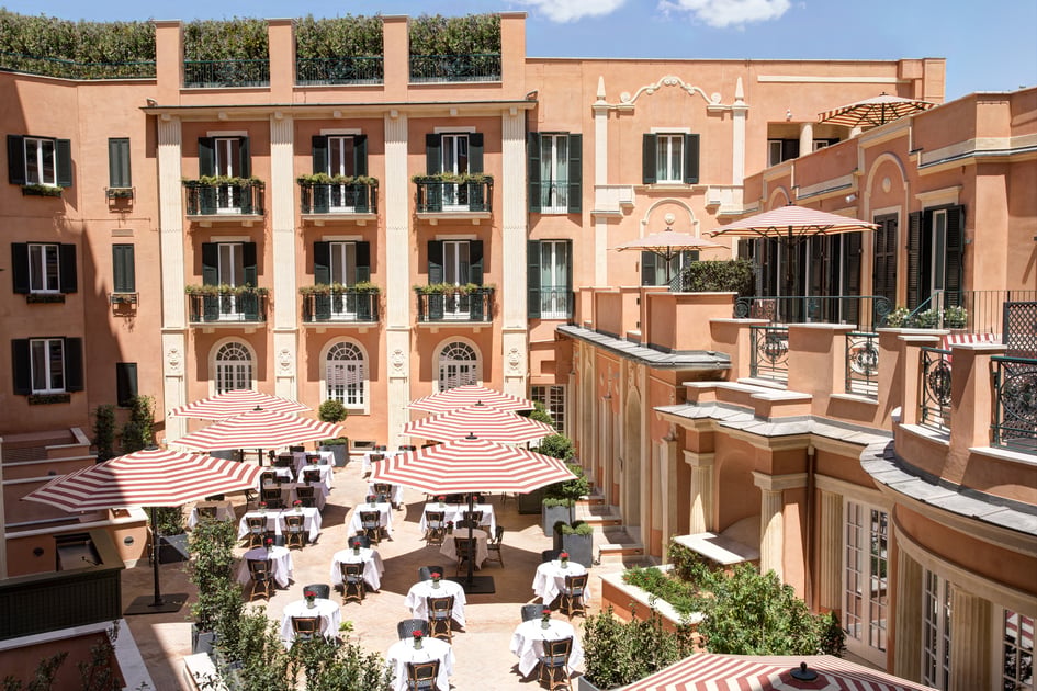 This Chic Italian Hotel Is Right Near Rome’s Spanish Steps - Hotels ...