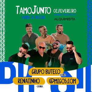 Tamo Junto - Samba e Pagode - Duoticket
