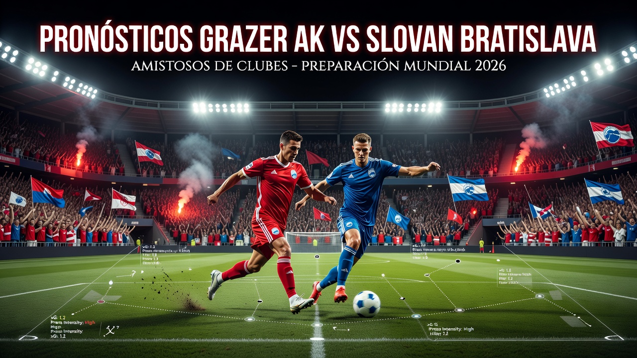 Pronósticos Grazer AK vs Slovan Bratislava: Amistosos 2026 | Futbol ...