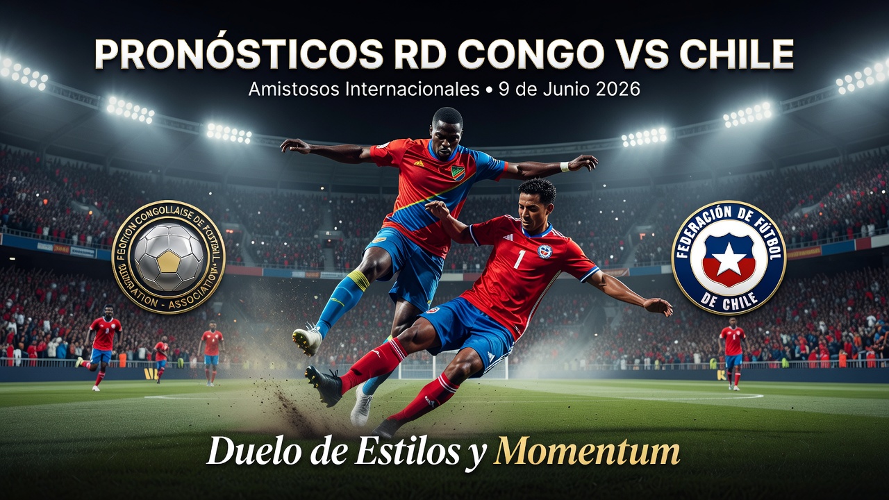 Pronósticos RD Congo vs Chile: Amistosos Internacionales | Futbol ...
