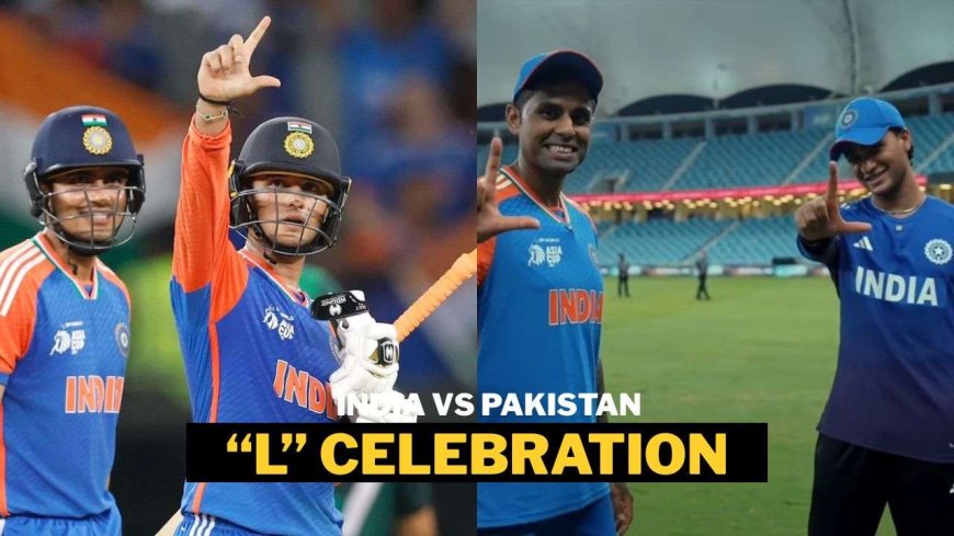 Asia Cup 2025: What is the "L" Celebration? Reason Behind Abhishek Sharma’s Viral “L” Celebration