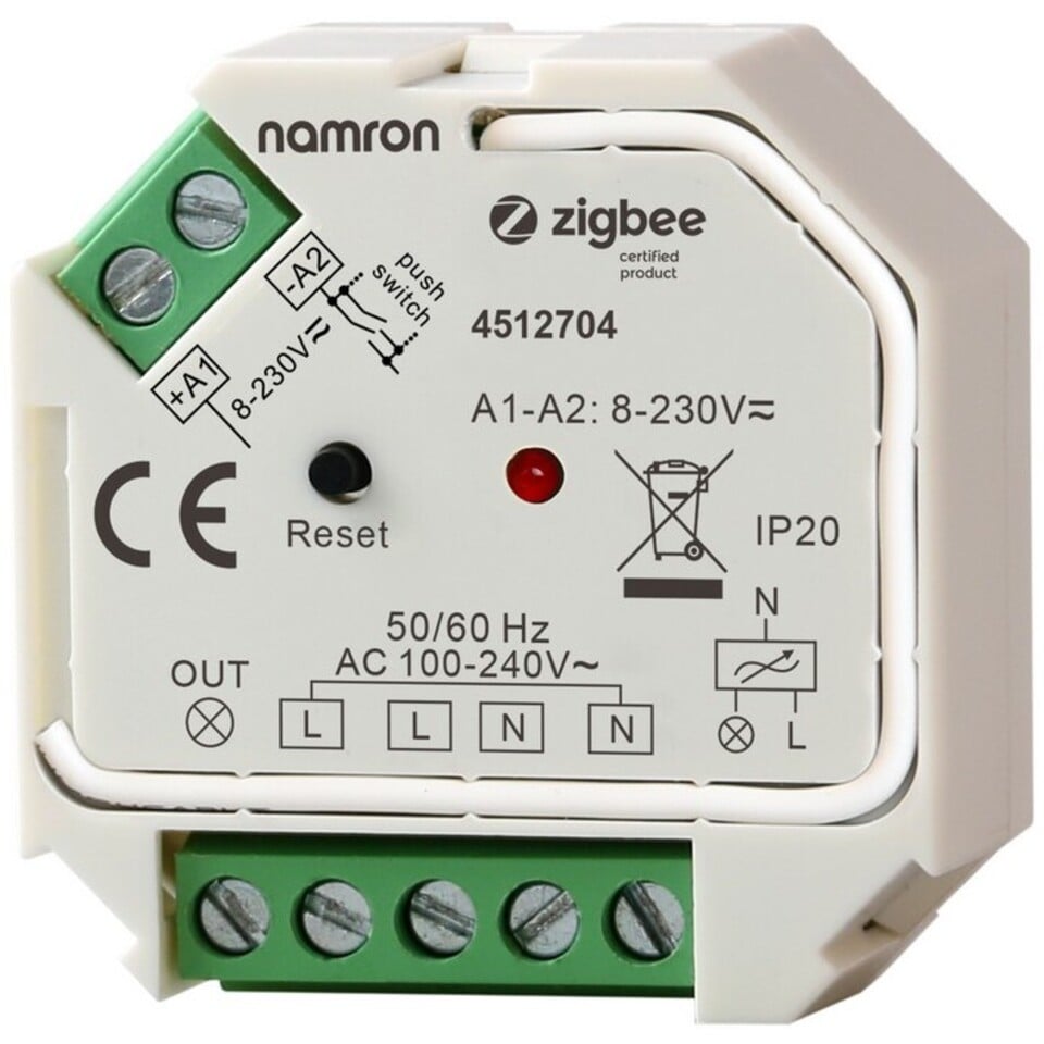 Namron ZigBee Relé 400W | Namron