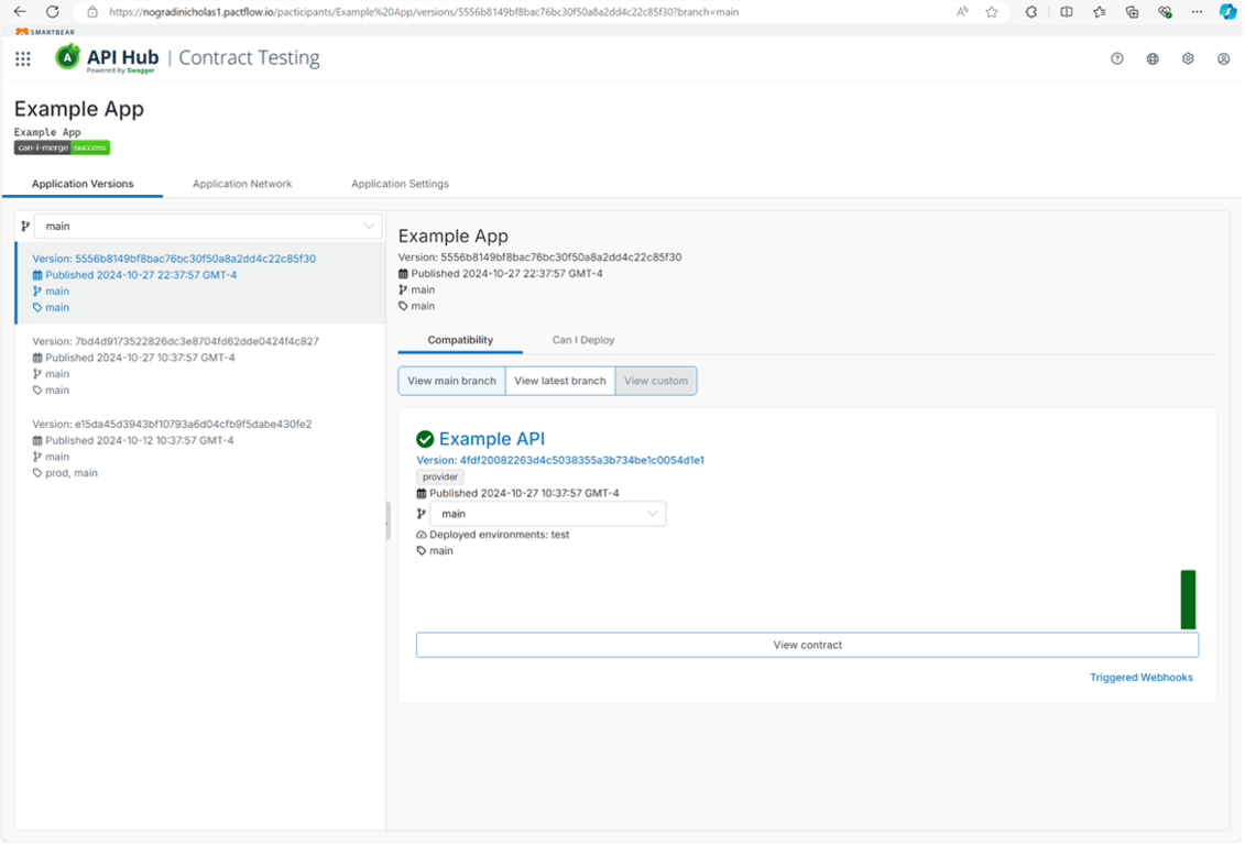 API Contract Testing with API Hub - Formerly PactFlow API Contract Testing with API Hub - Formerly PactFlow