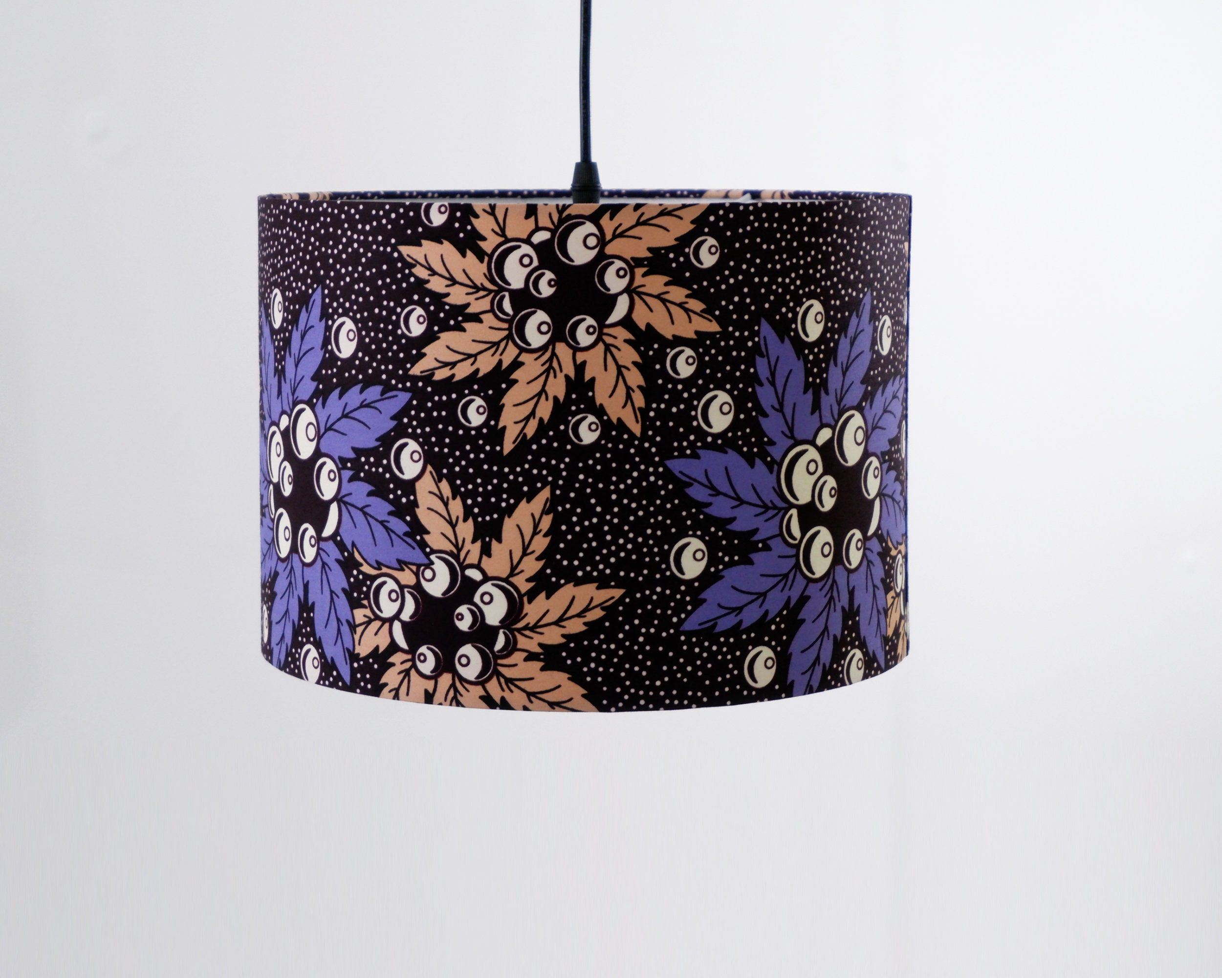 Floral African Print Lampshade | Wakuda