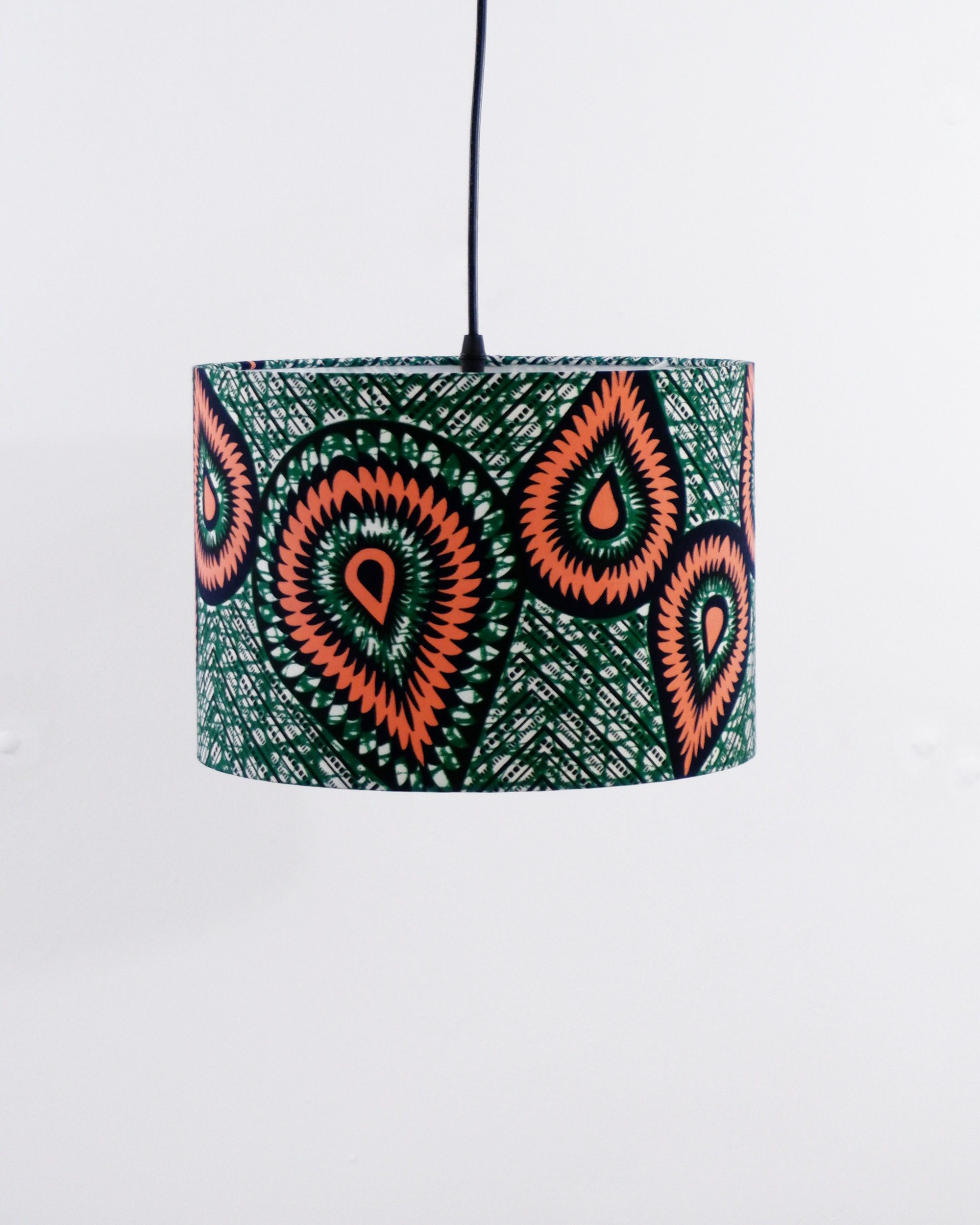 African Wax Print Ceiling Shade | Wakuda