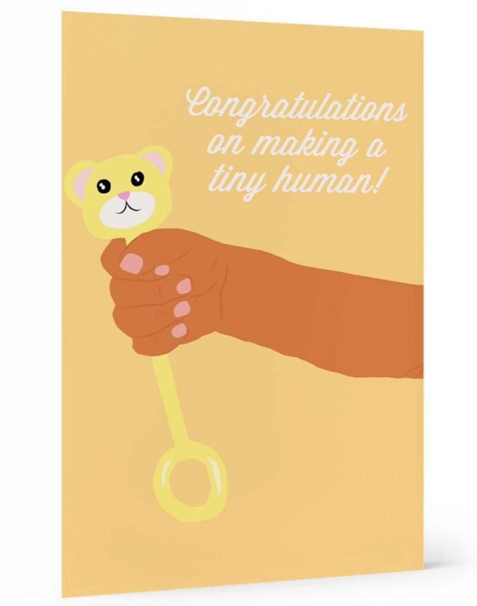 Congratulations - Little Human Card | Wakuda