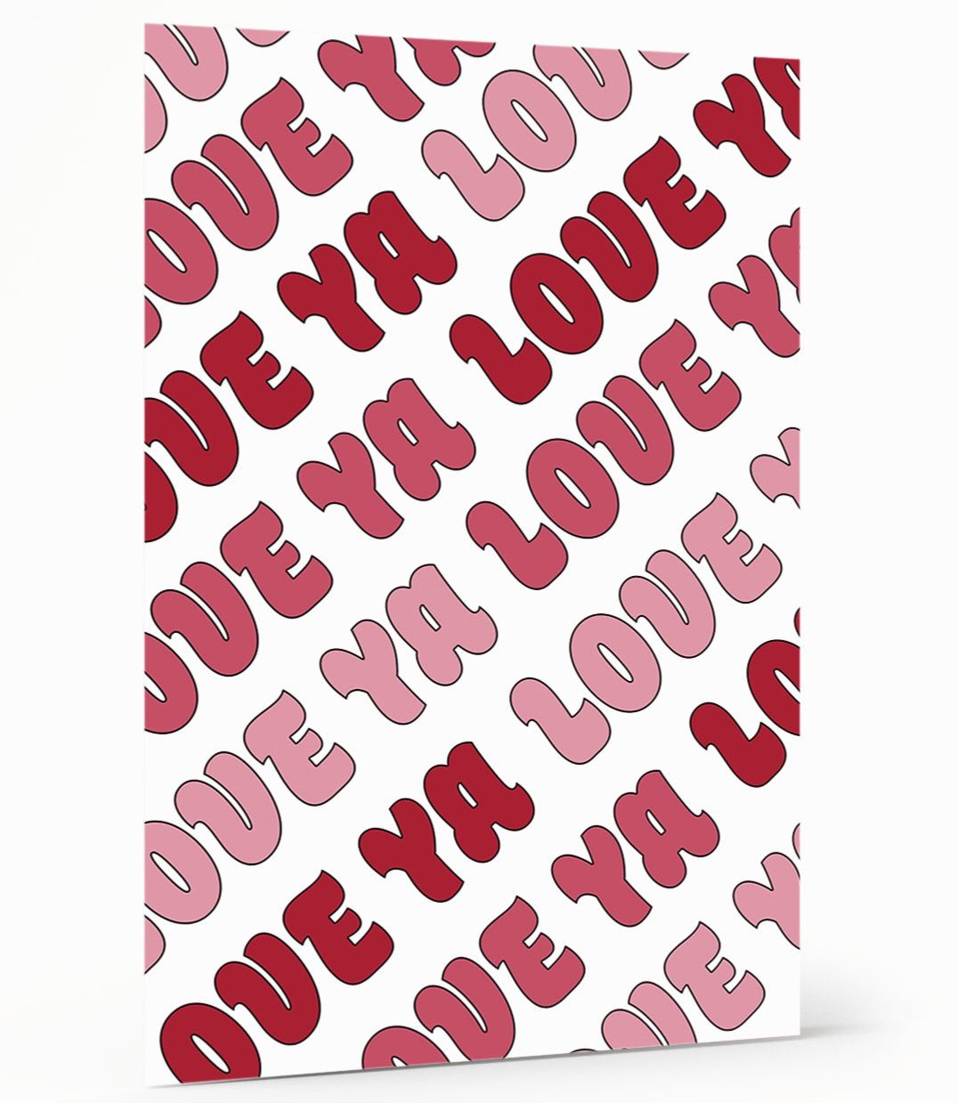 Love Ya Card | Wakuda