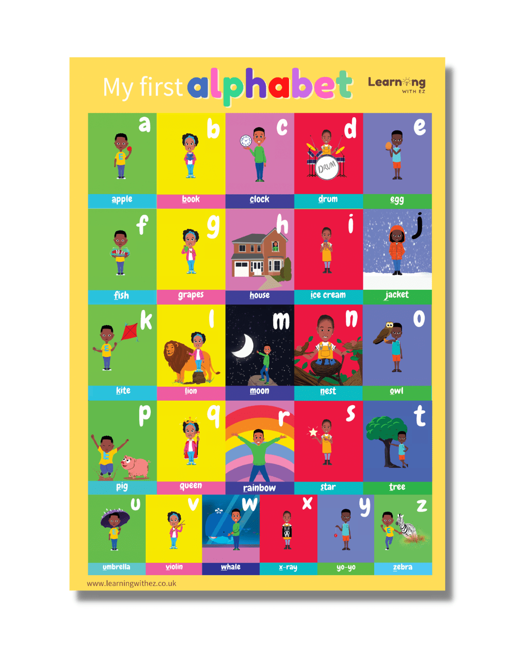 Alphabet Poster | Wakuda
