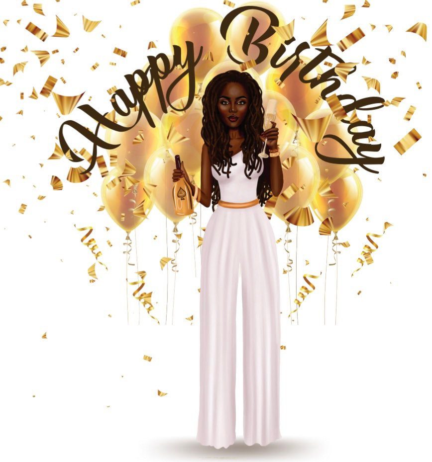 Lady with Locs Birthday Card | Wakuda