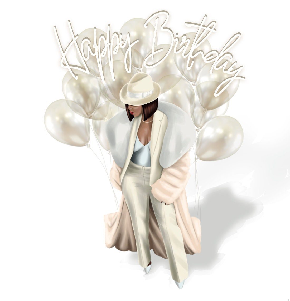 Pearl Happy Birthday Card | Wakuda