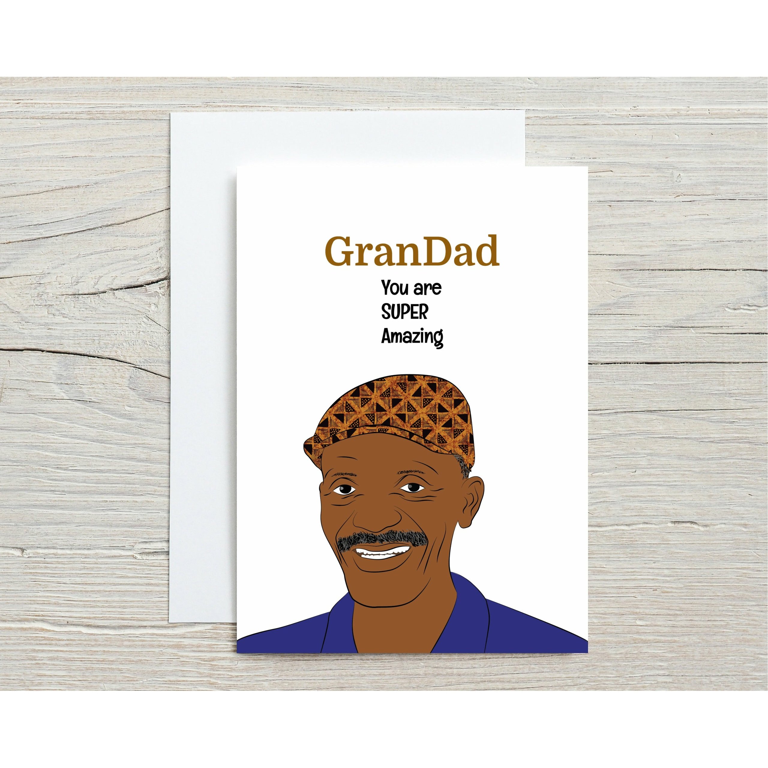Super Amazing Grandad Card | Wakuda