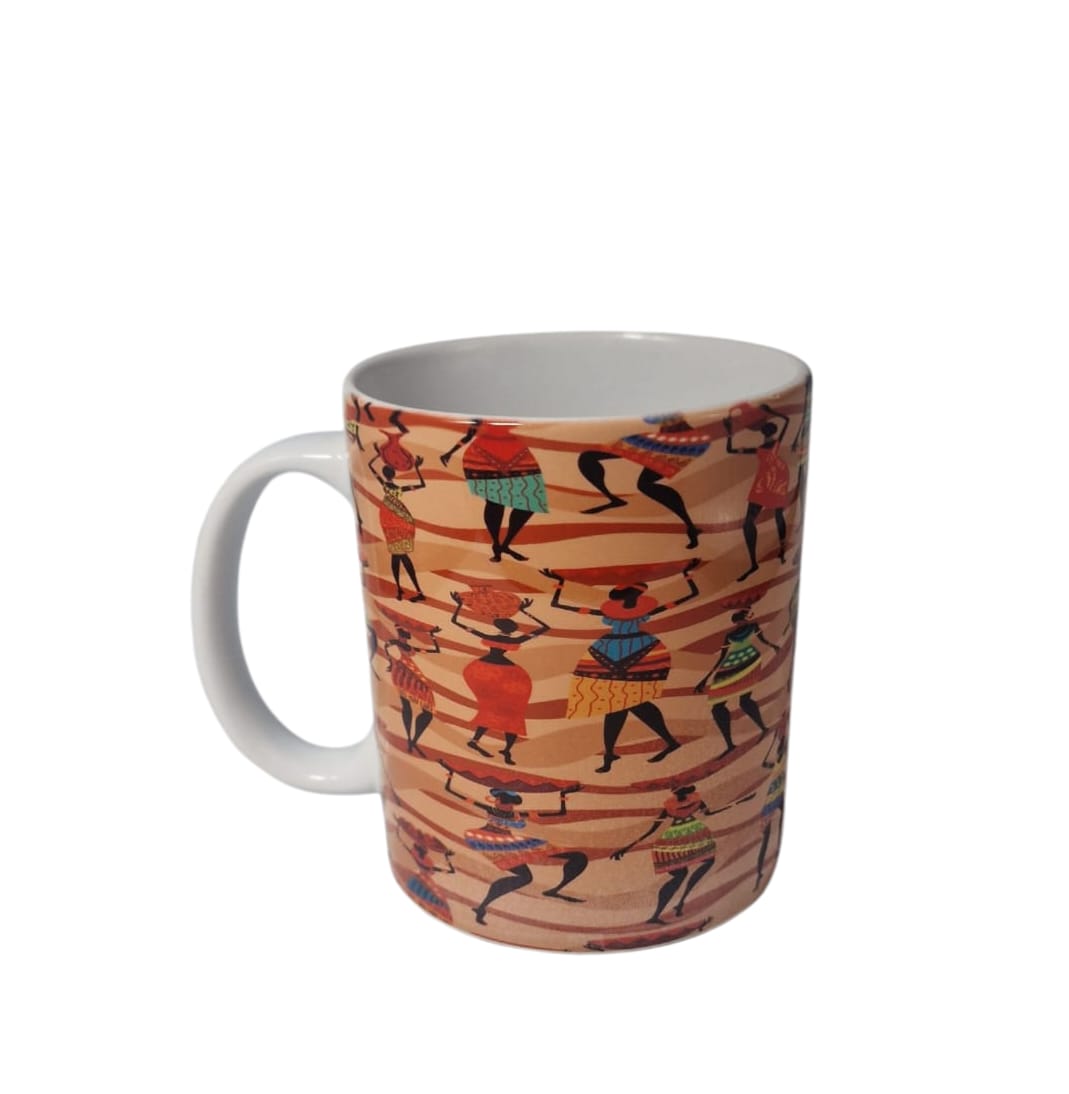 African Tribal Woman Mug | Wakuda
