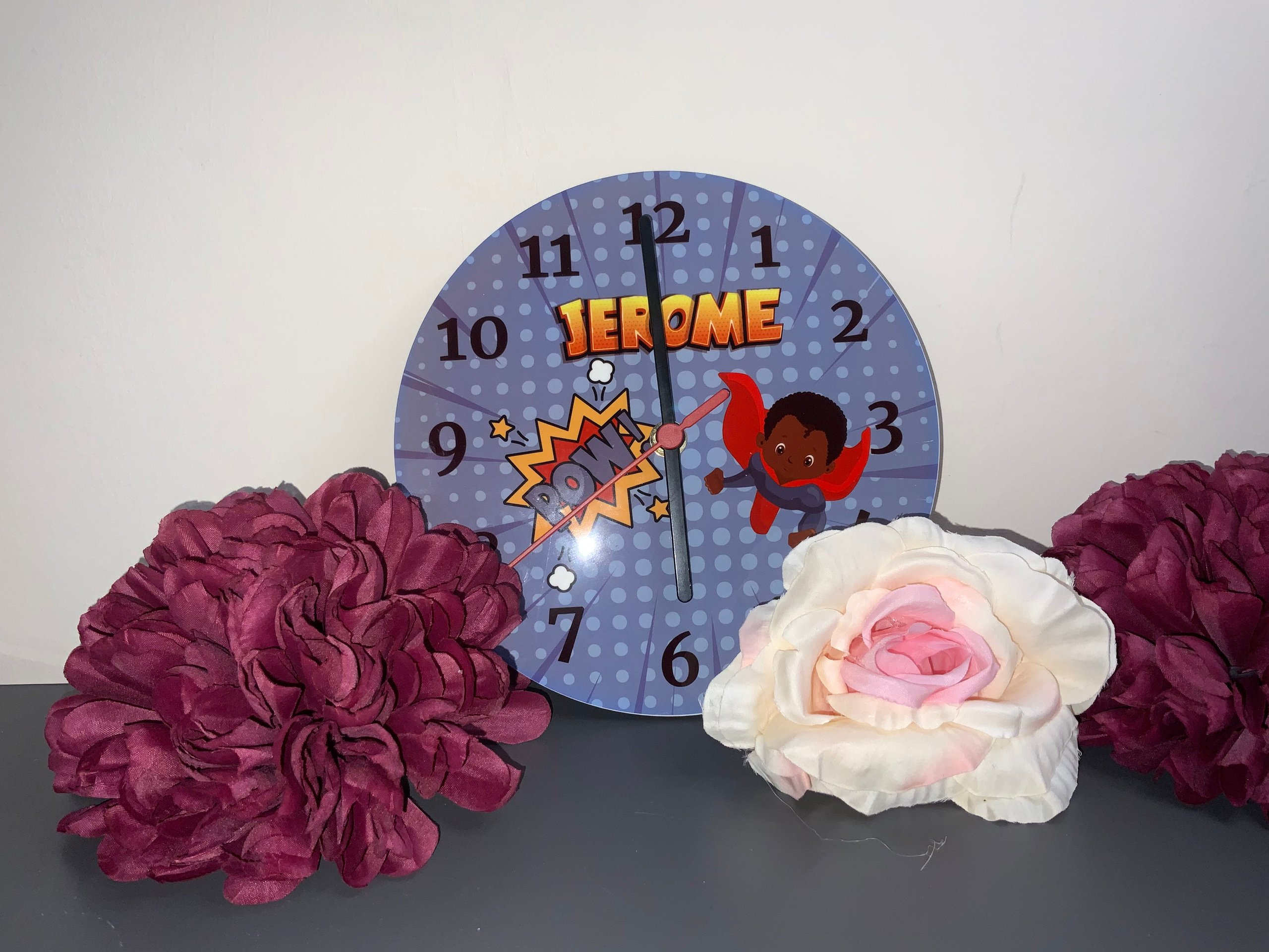 Personalised Boy Clock | Wakuda