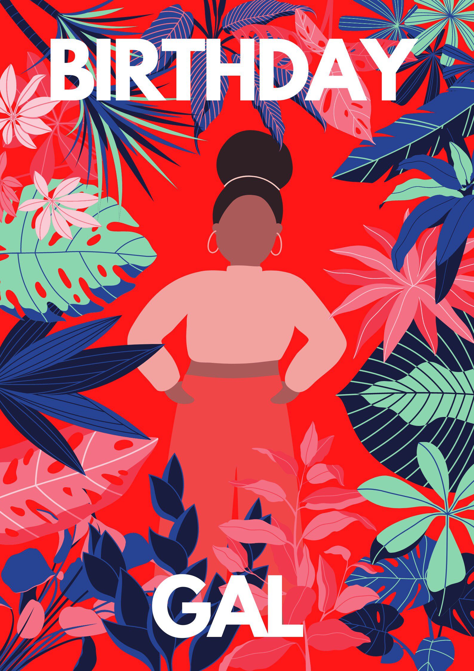 Birthday Gal Birthday Card for Her | Wakuda