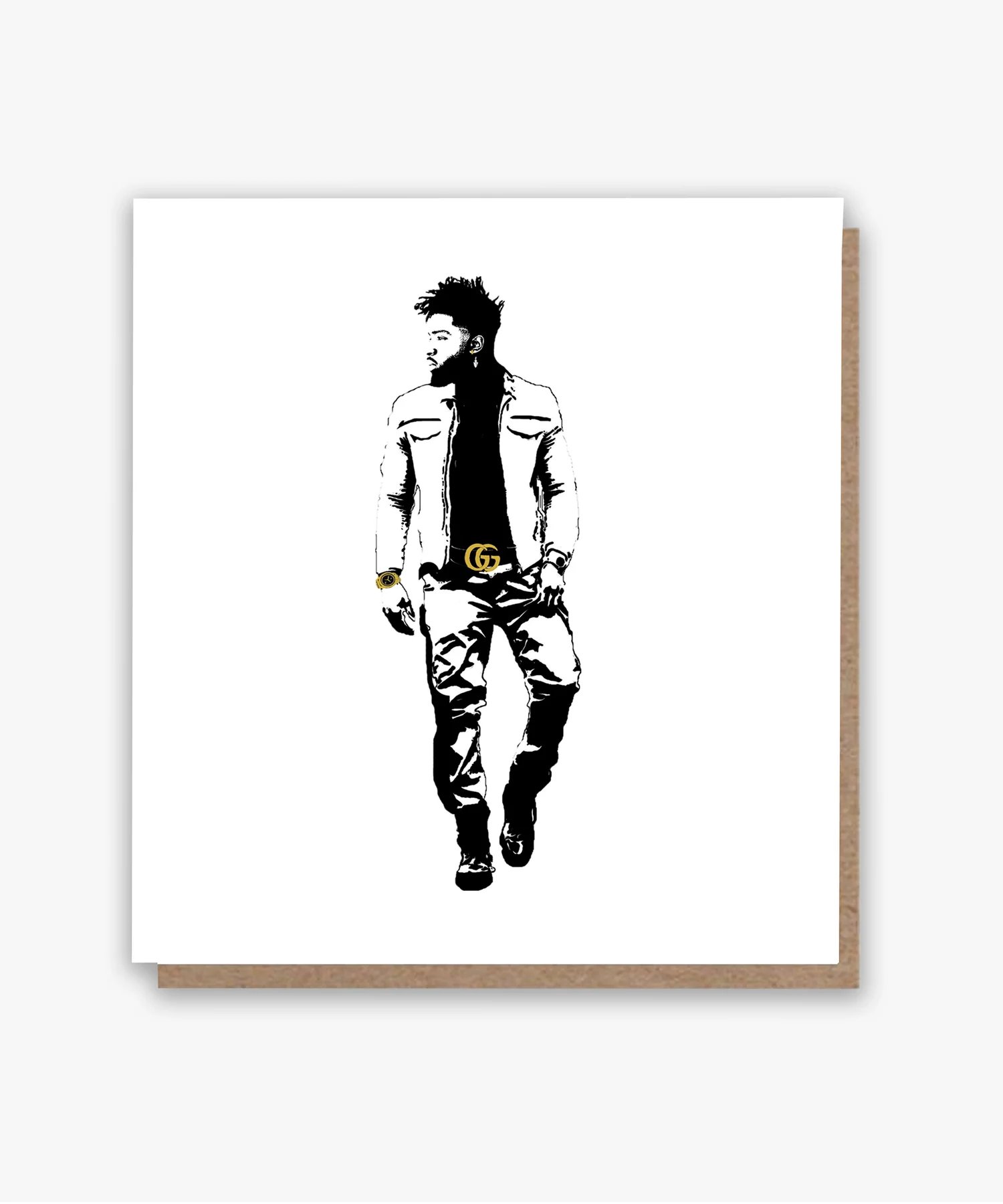 Celebrating Every Black Man! Card | Wakuda