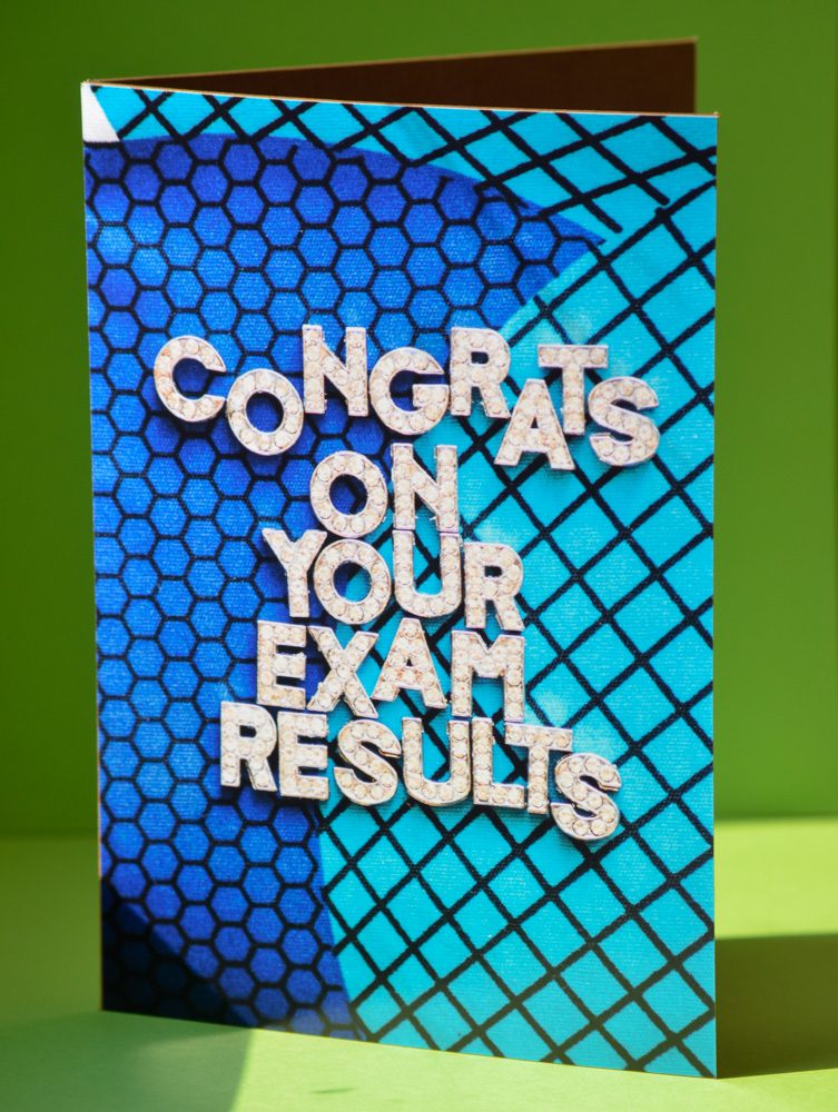 The Exam Celebration Greetings Card | Wakuda