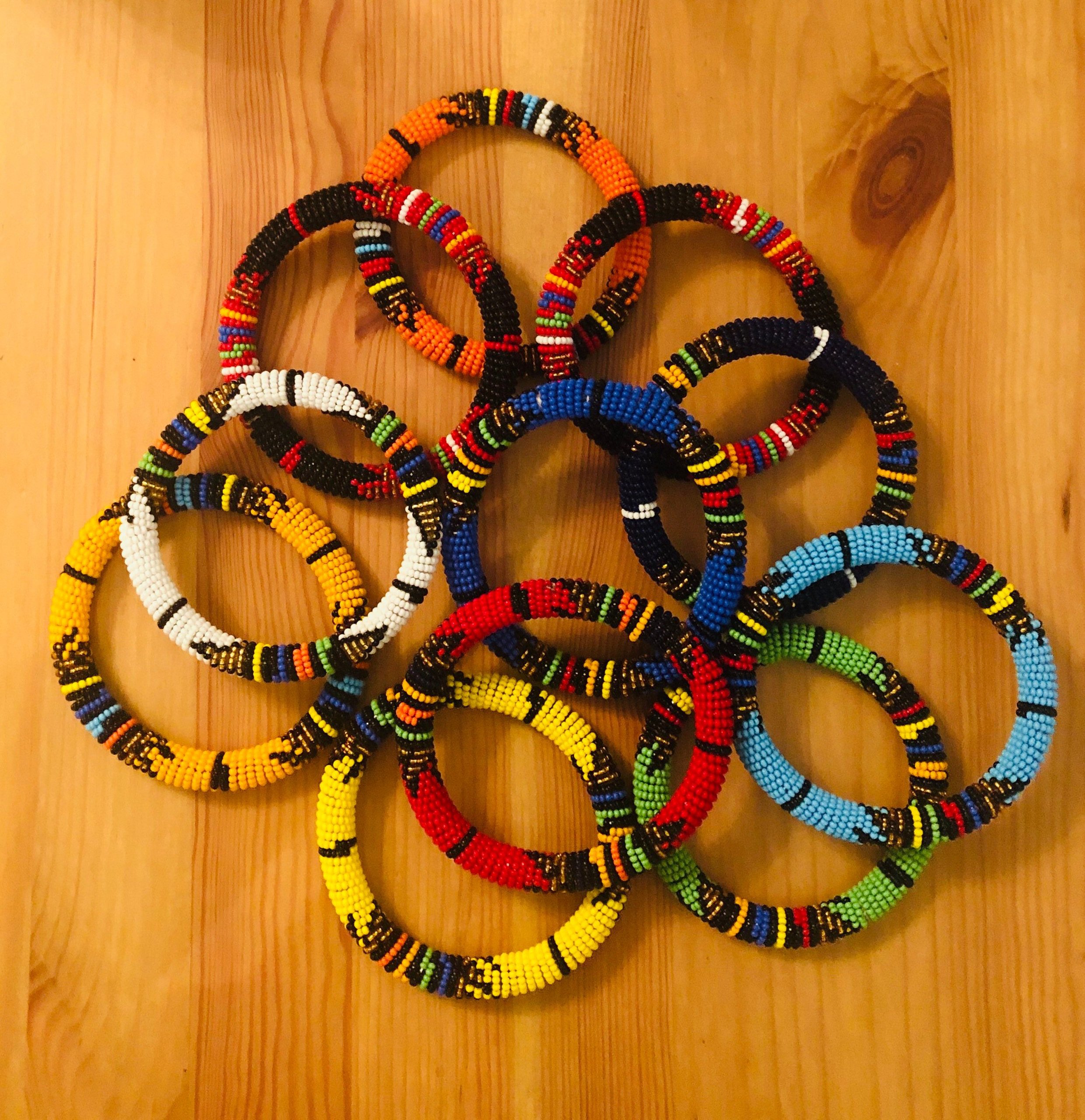 African Zulu Beaded Bracelets | Wakuda