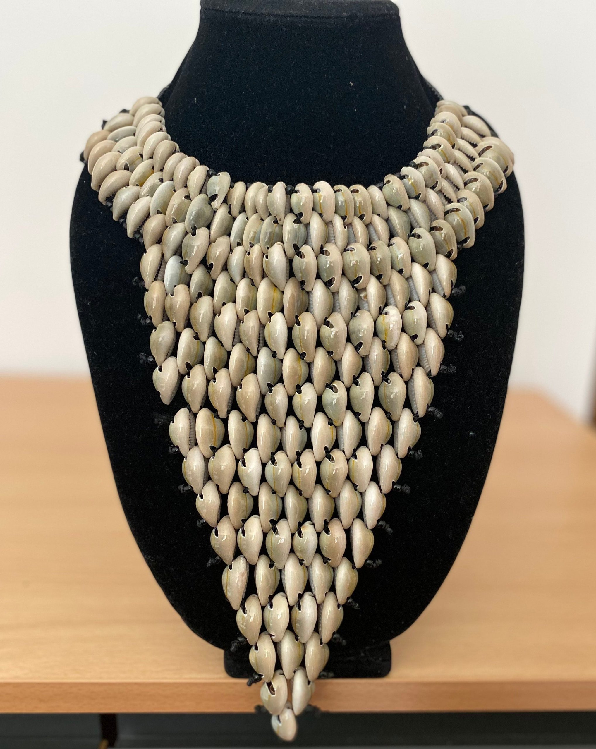 African Maasai Handmade Necklace with Cowrie Shells | Wakuda