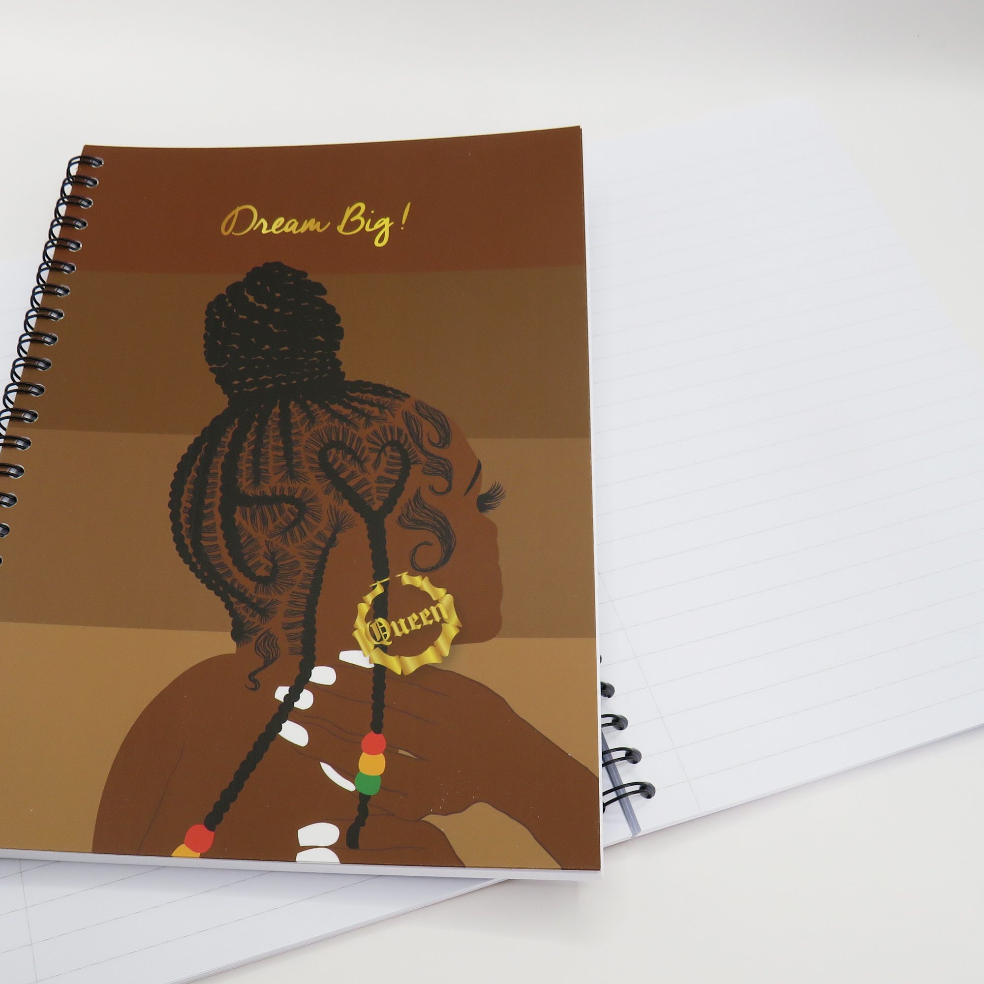 Dream Big – Notebook (Black wire) | Wakuda