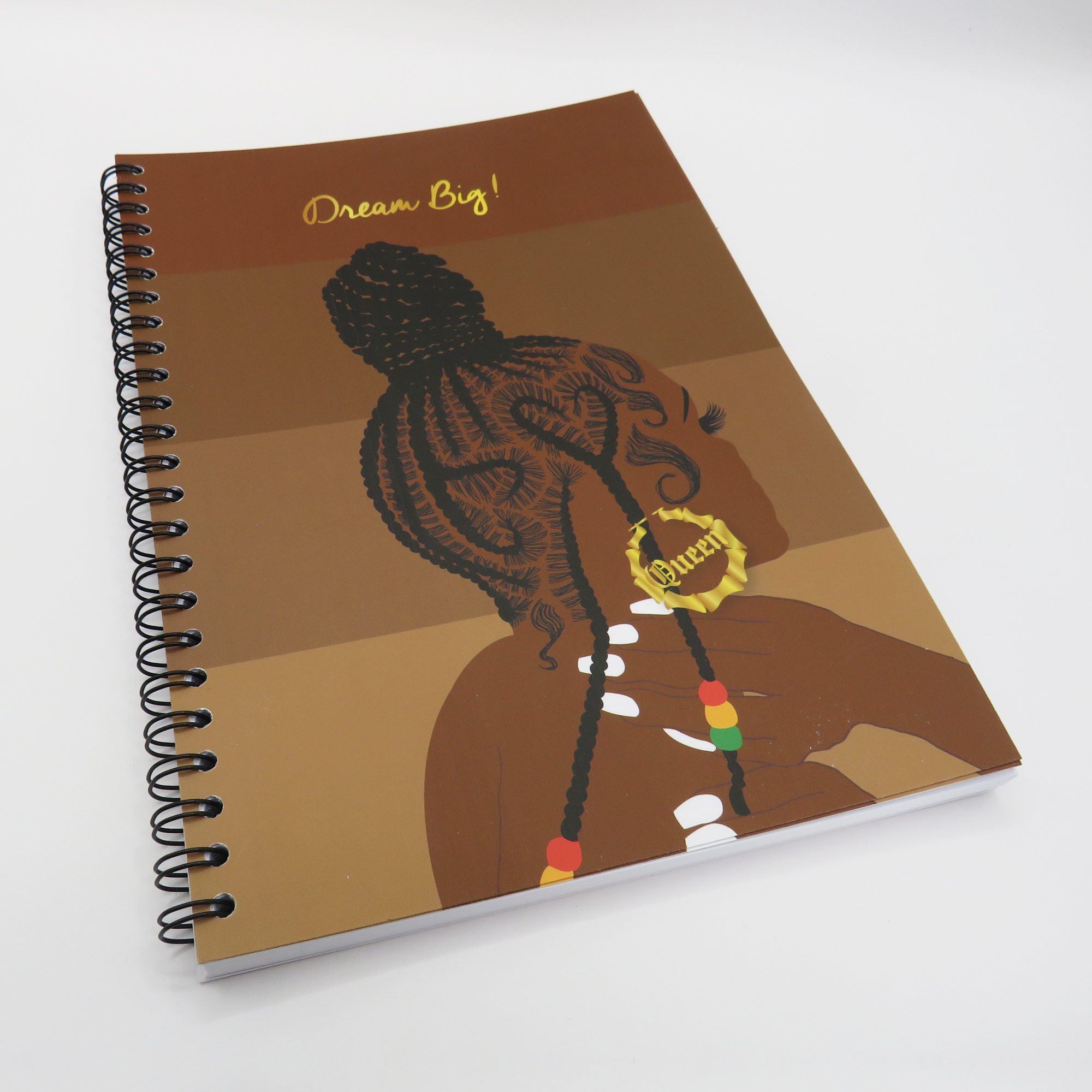 Dream Big – Notebook (Black wire) | Wakuda