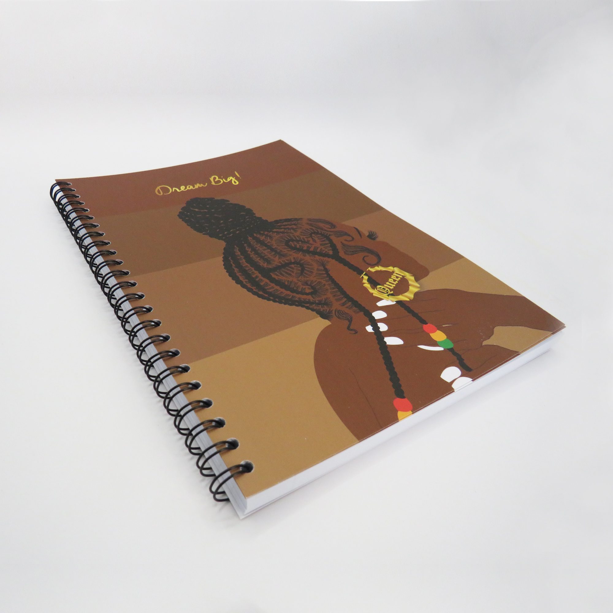 Dream Big – Notebook (Black wire) | Wakuda