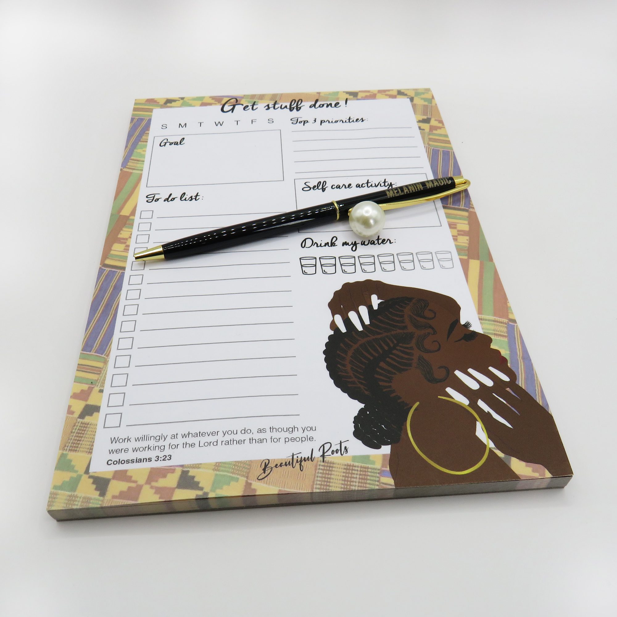 Get it done – Notepad / Daily Planner | Wakuda