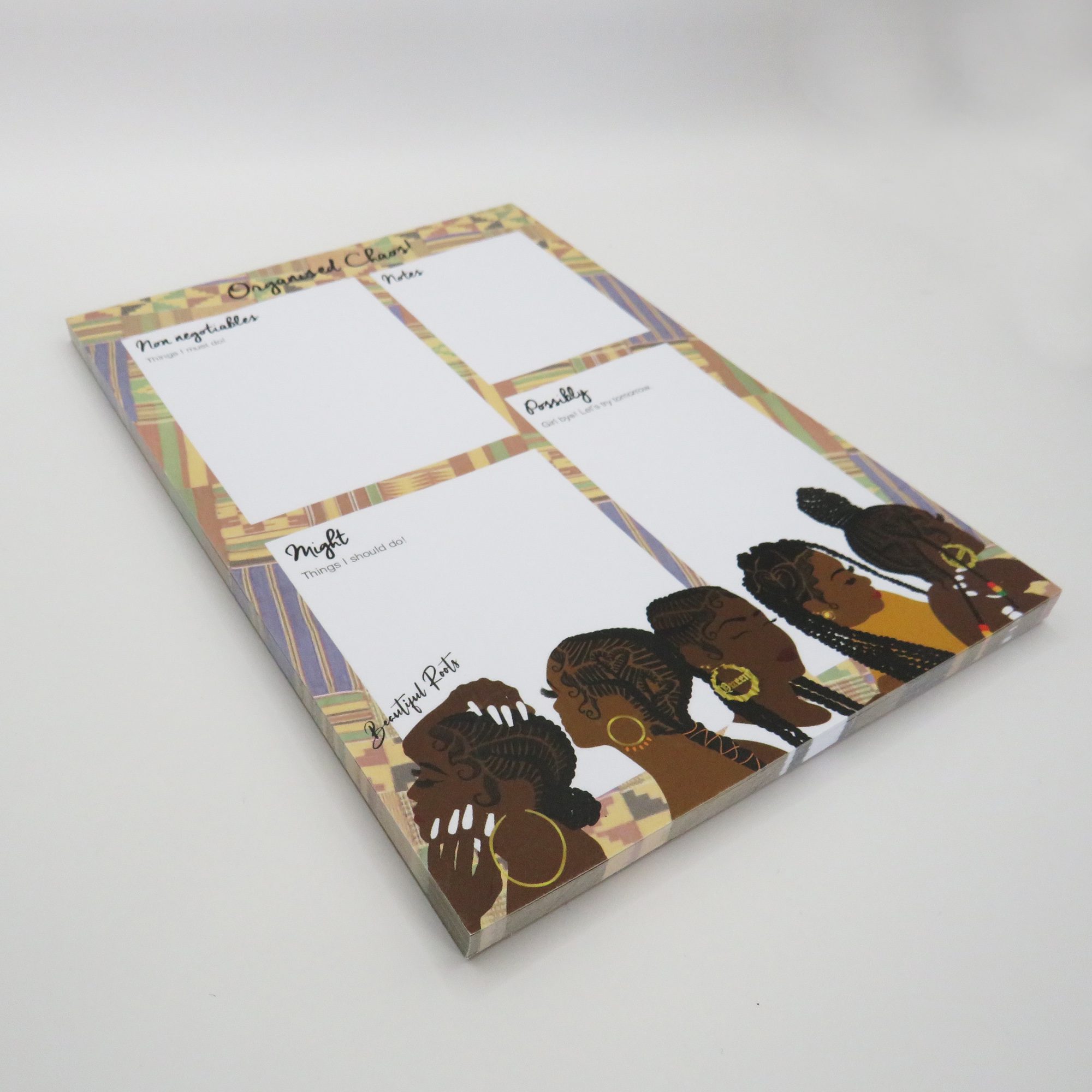 Organised Chaos – Notepad / Daily Planner | Wakuda